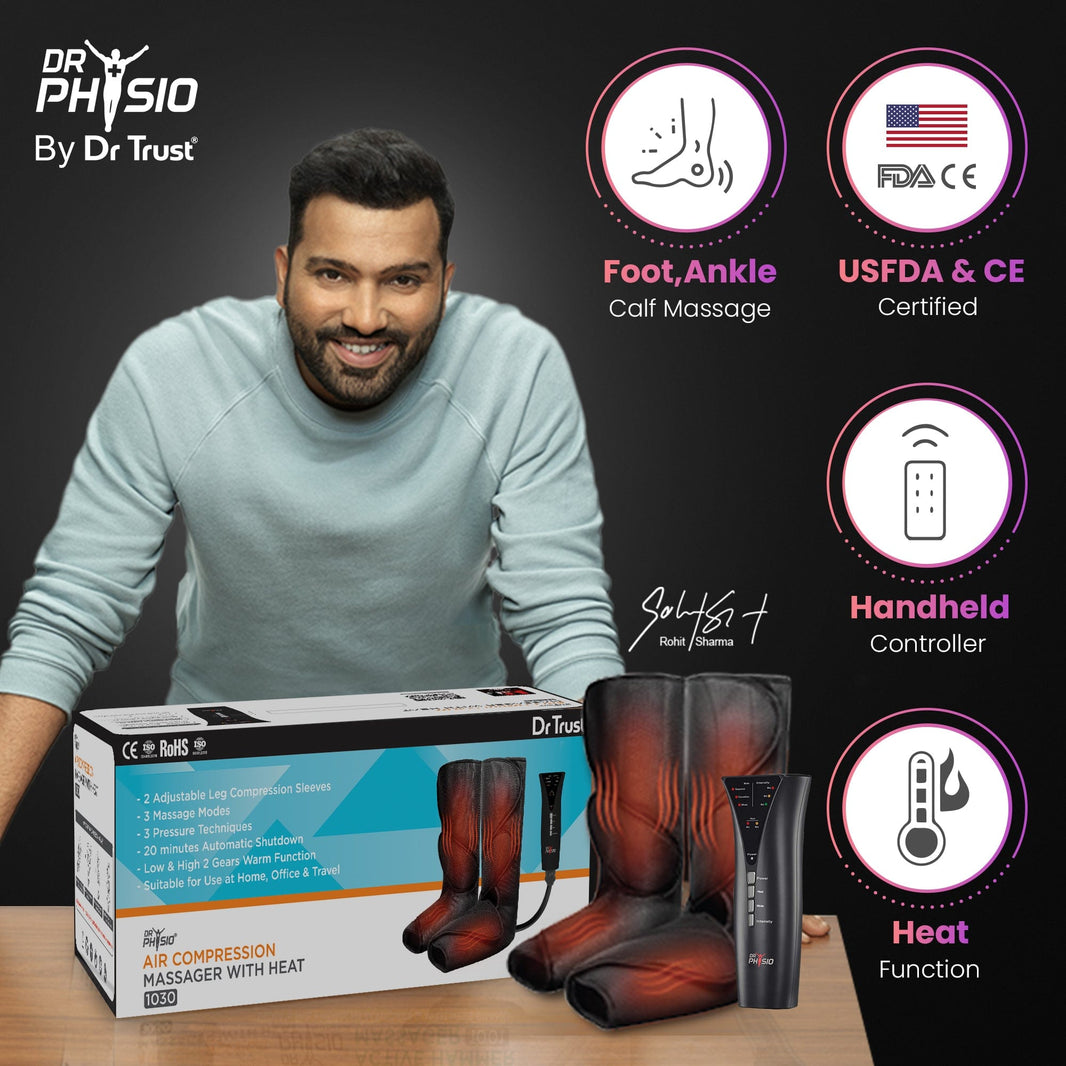 Dr Physio Full Body Massager Machine - Electric Leg and Foot Massager ...