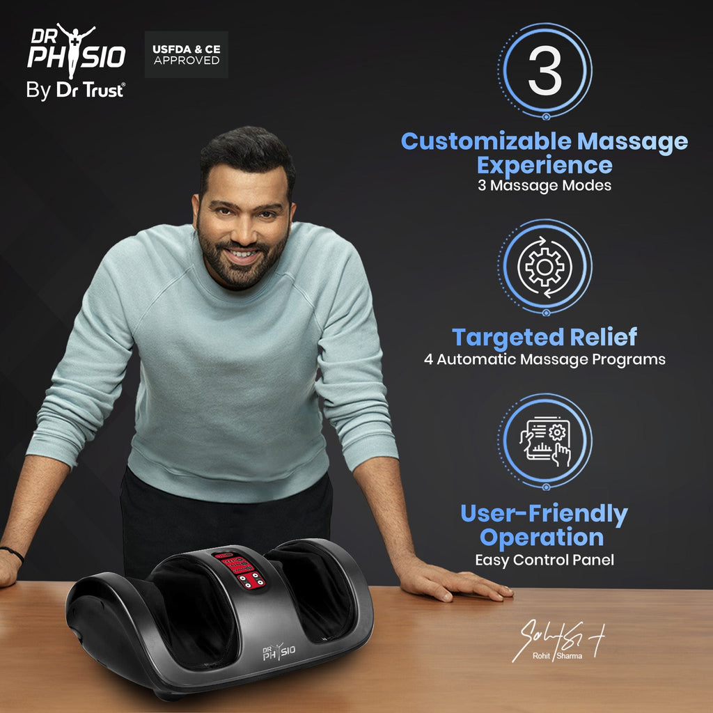 Dr Physio Full Body Massager Machine Electric Leg And Foot Massager 4471