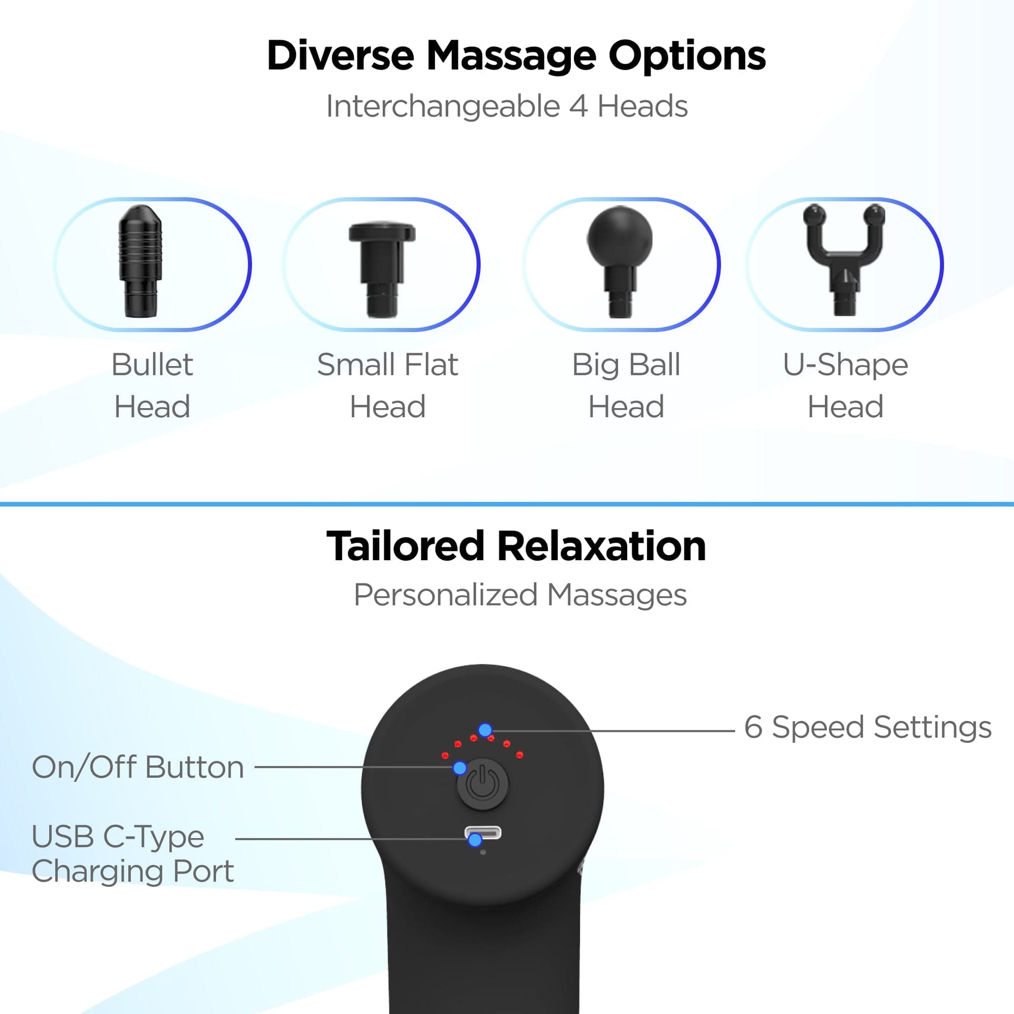 Dr Physio USA Body Massager Machine | Pro Gun Massager Machine — Dr Trust
