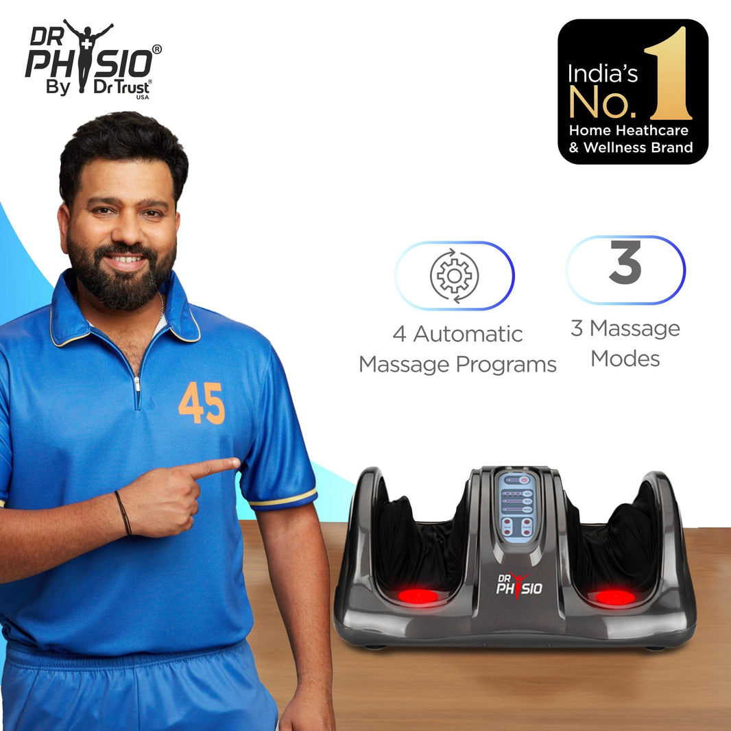 Dr Physio Full Body Massager Machine - Electric Leg and Foot Massager ...