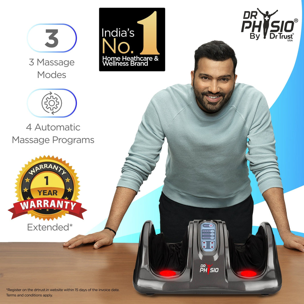 Dr Physio Full Body Massager Machine - Electric Leg and Foot Massager ...