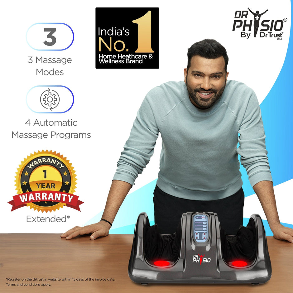 Dr Physio Full Body Massager Machine - Electric Leg and Foot Massager ...