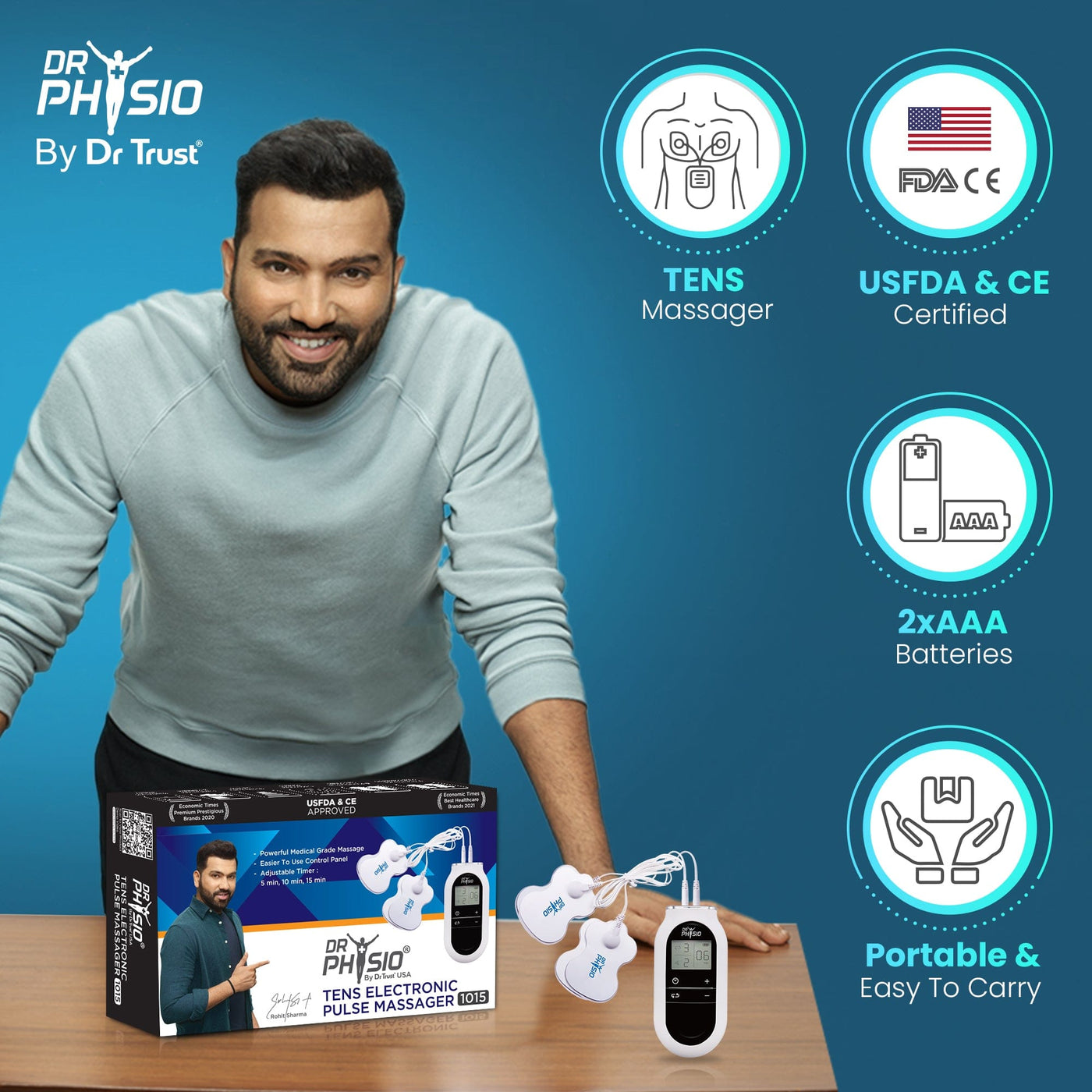 Dr Physio USA Electronic Physiotherapy Massager Machine