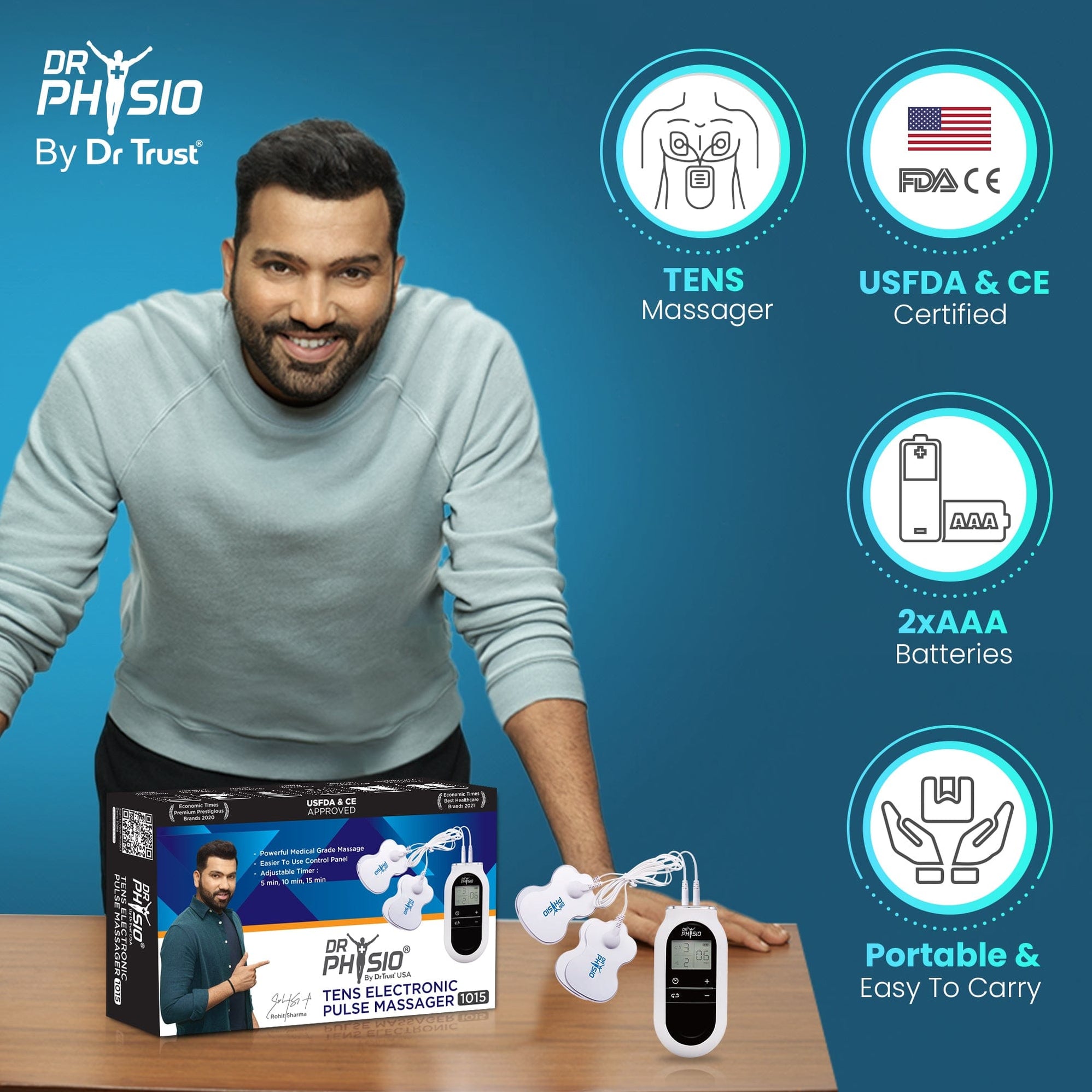 Dr Physio Full Body Massager Machine - Electric Leg and Foot Massager ...