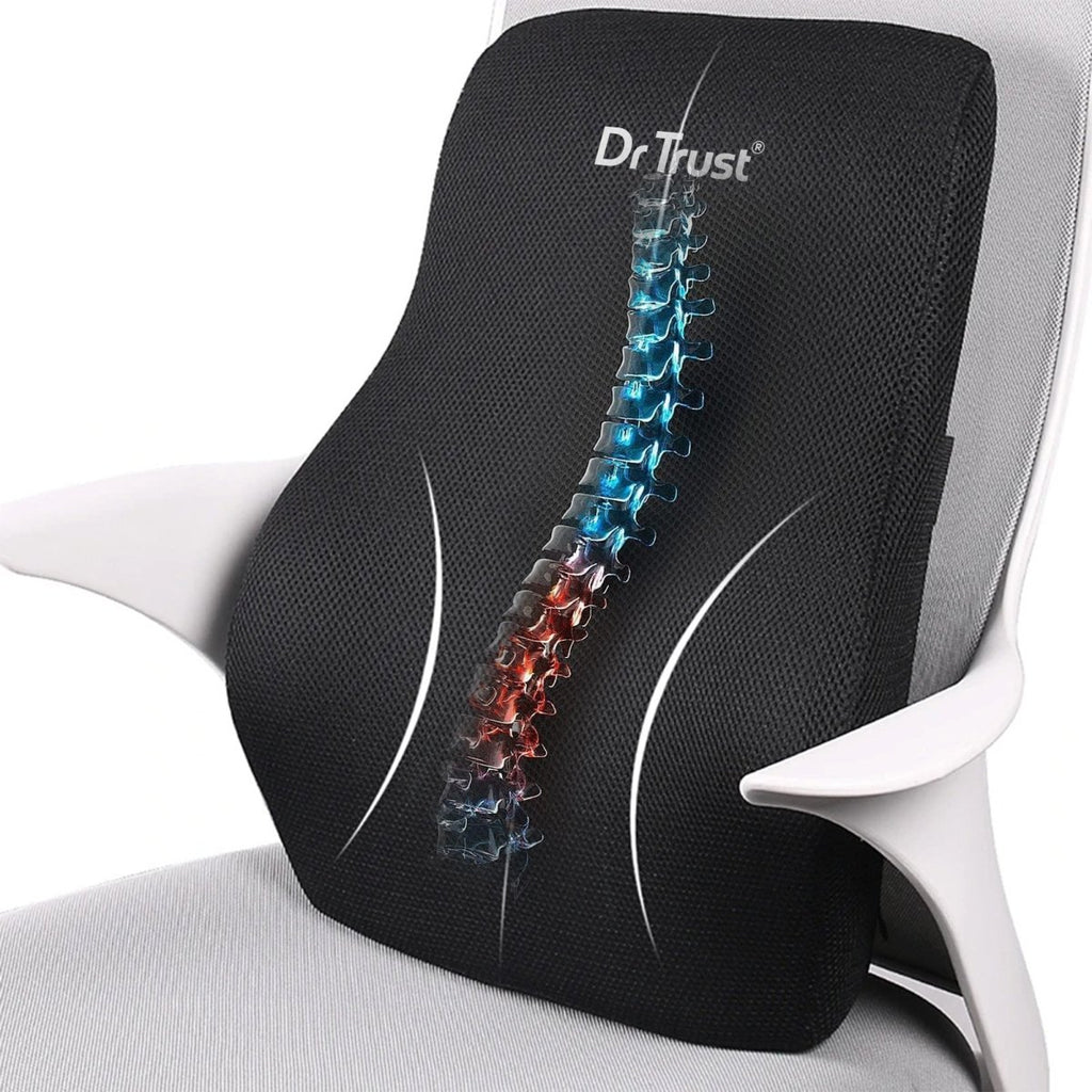 Dr Trust USA 3216 Orthopaedic Back Rest Support Pillow for Back Pain R