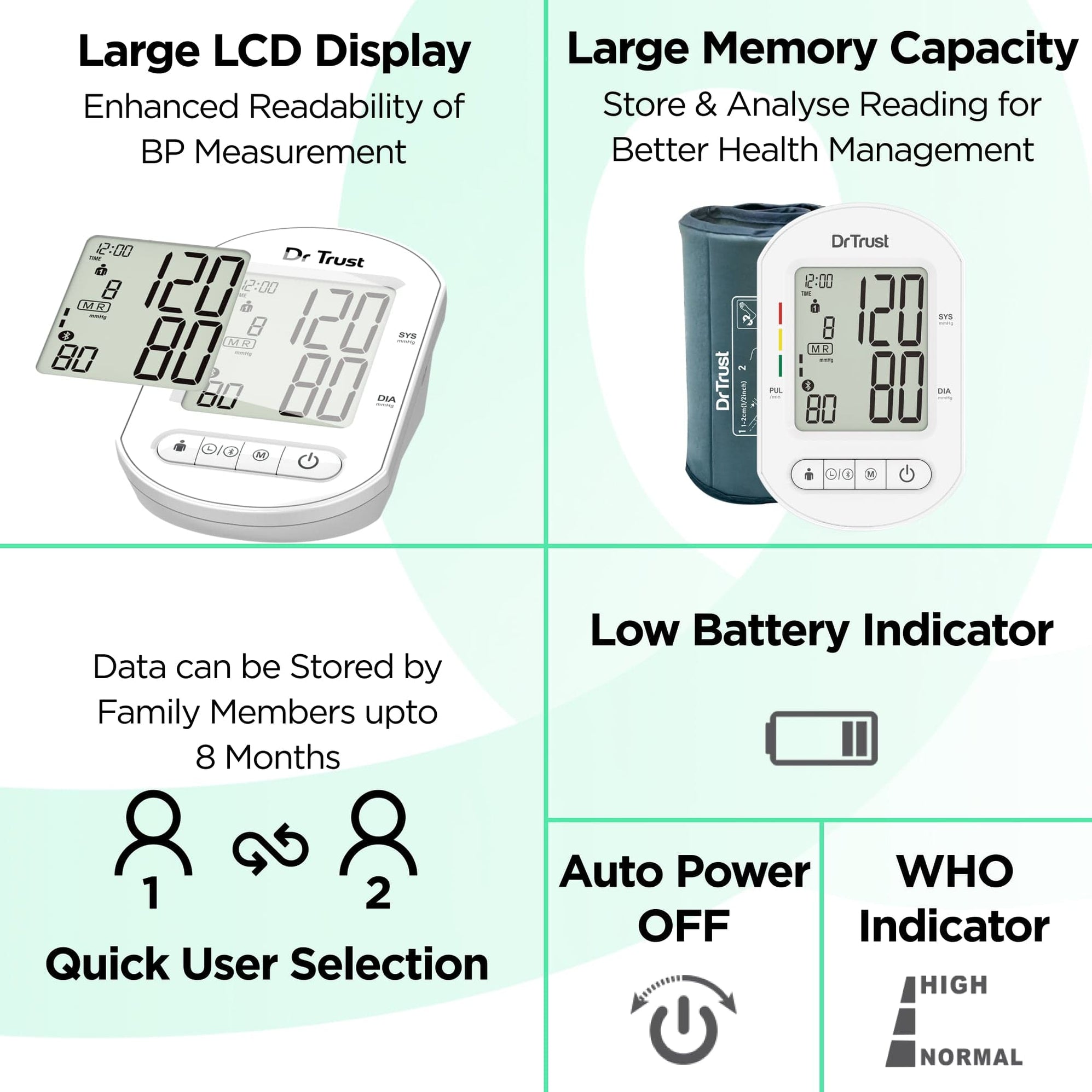 Dr Trust USA Blood Pressure Checking Machine | Best BP Machine