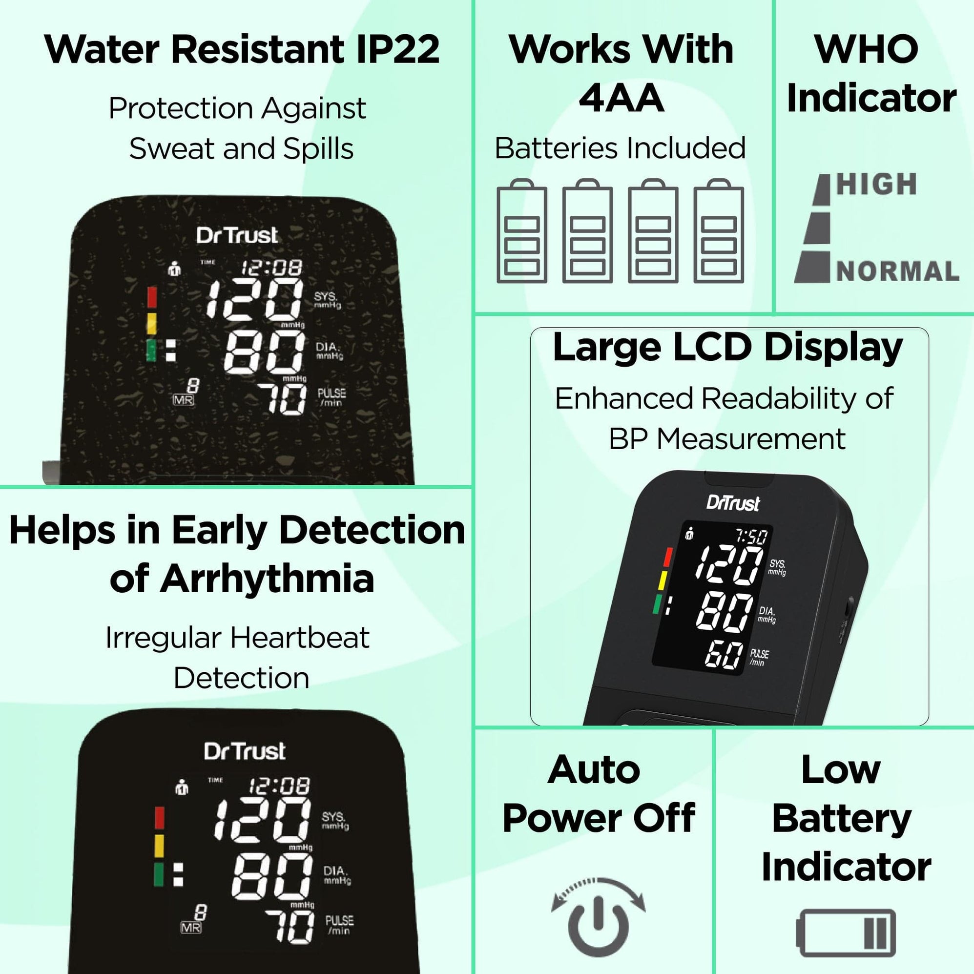 Dr Trust USA Blood Pressure Machine | Digital BP Machine
