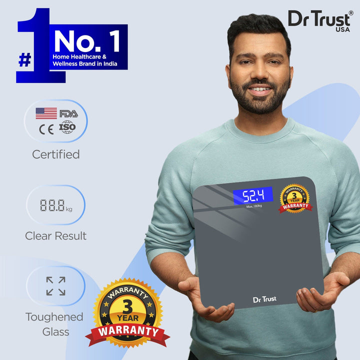 Dr Trust Personal Digital Weight Machine - Electronic Weighing Scales