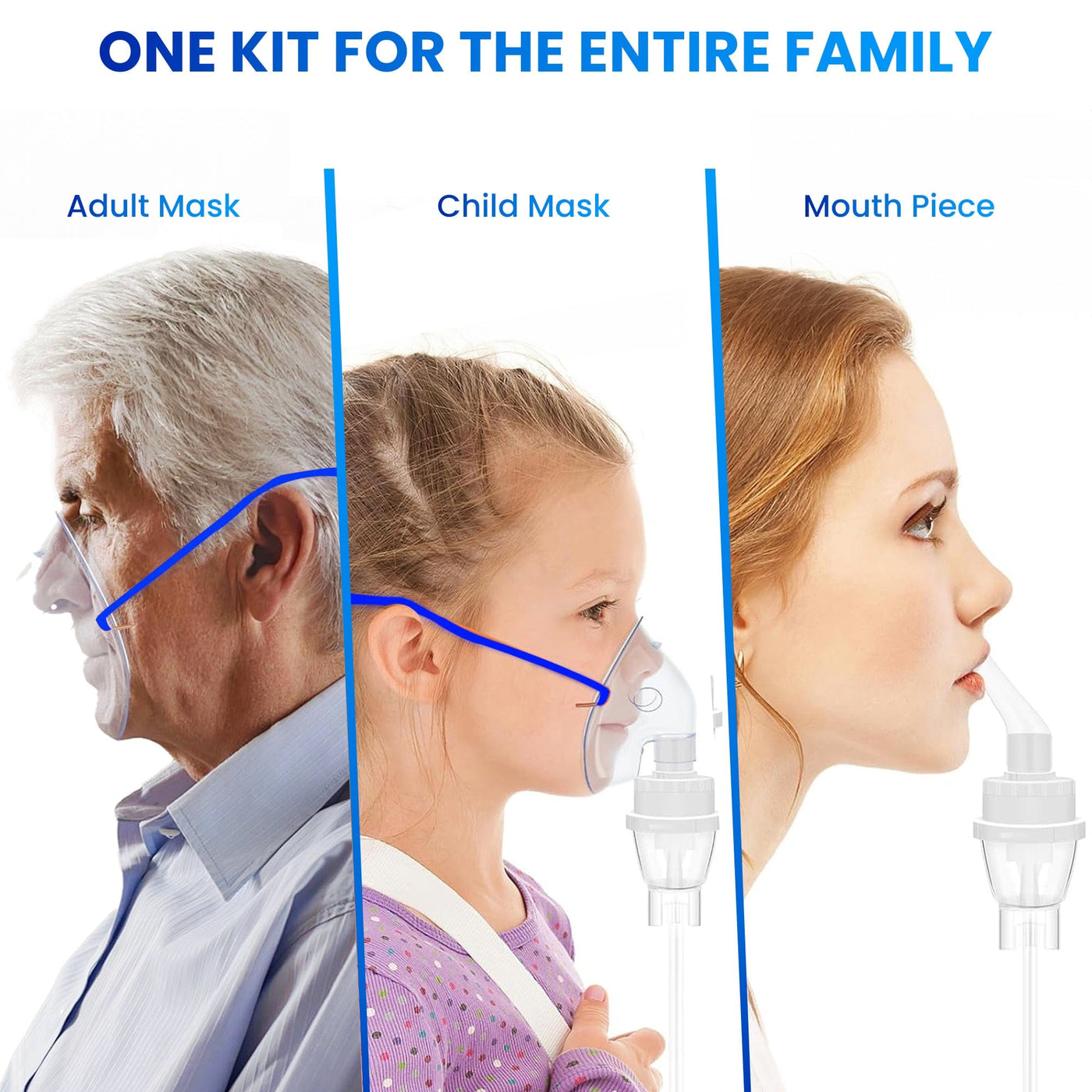 Dr Trust USA Nebulizer Accessories Kit 413: Universal Replacement Parts ...