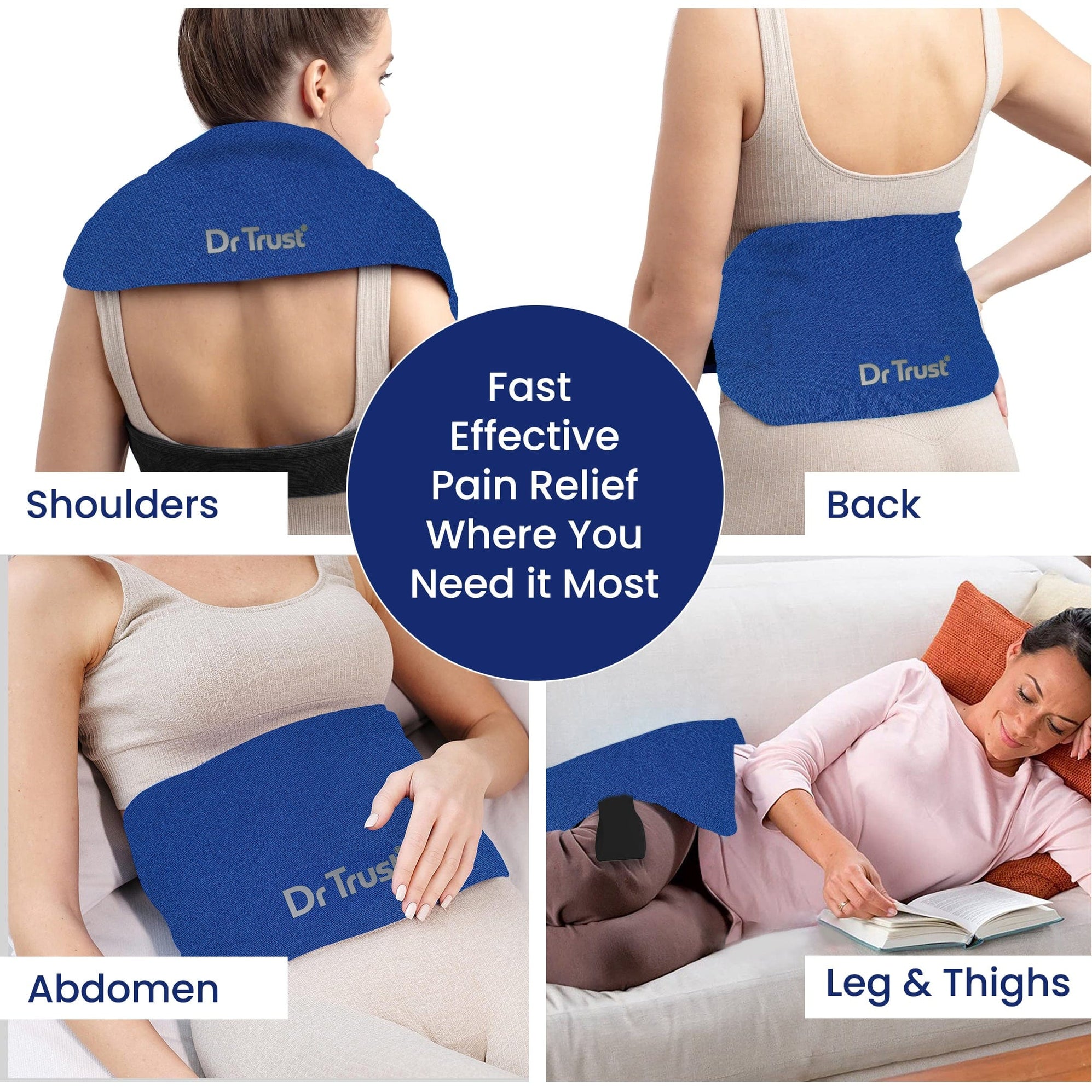 Dr Trust USA Orthopedic Heat Belt | Electric Belt for Back Pain