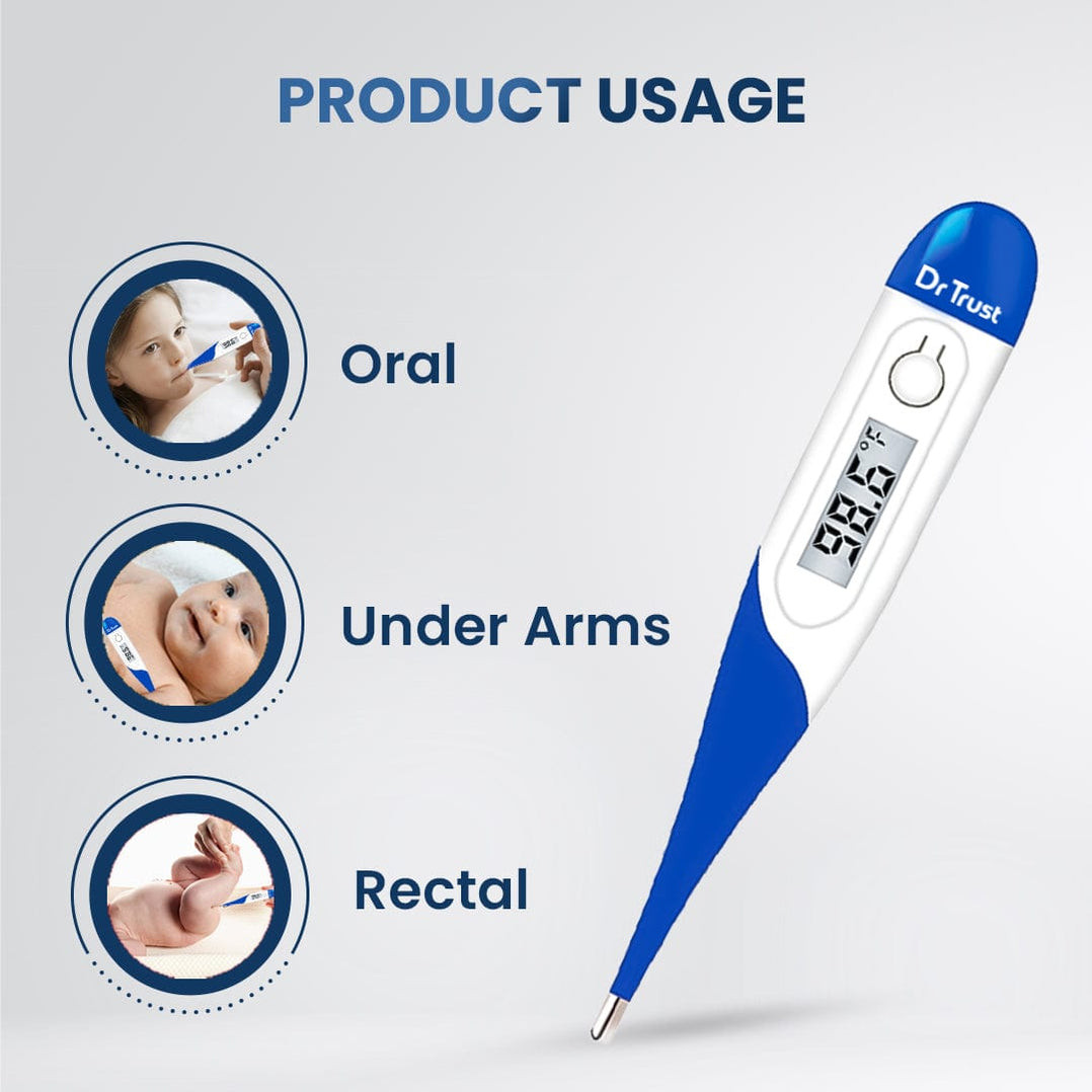 Dr Trust USA Waterproof Digital Thermometer | Temperature Measure Device