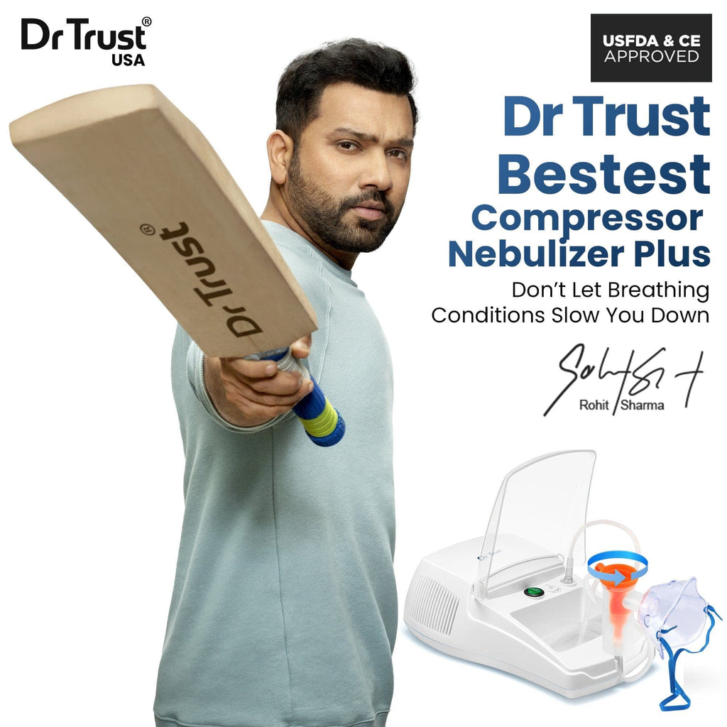 Dr Trust USA Compressor Nebulizer Machine, Portable Mesh Nebulizer